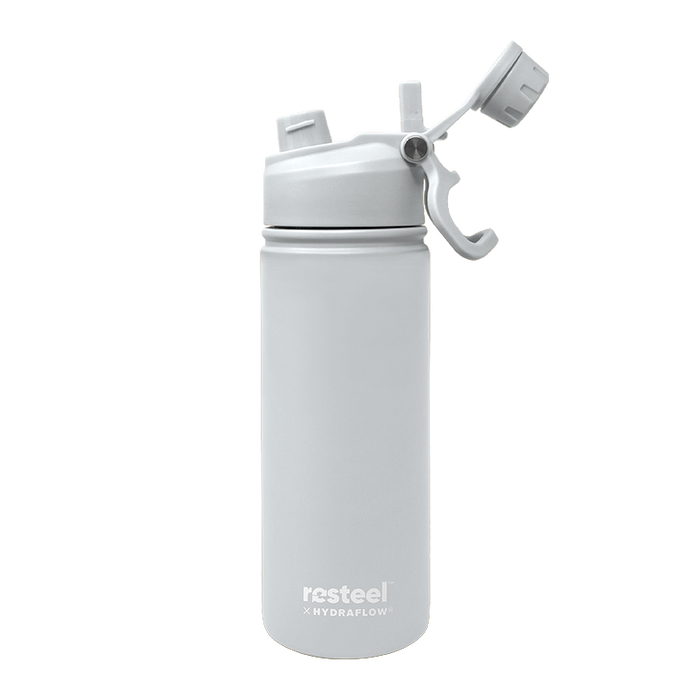17 oz Resteel Hybrid Dual Lid Bottle