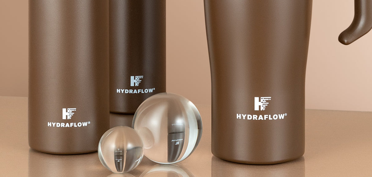 HYDRAFLOW | Stainless Steel Reusable Water Bottles