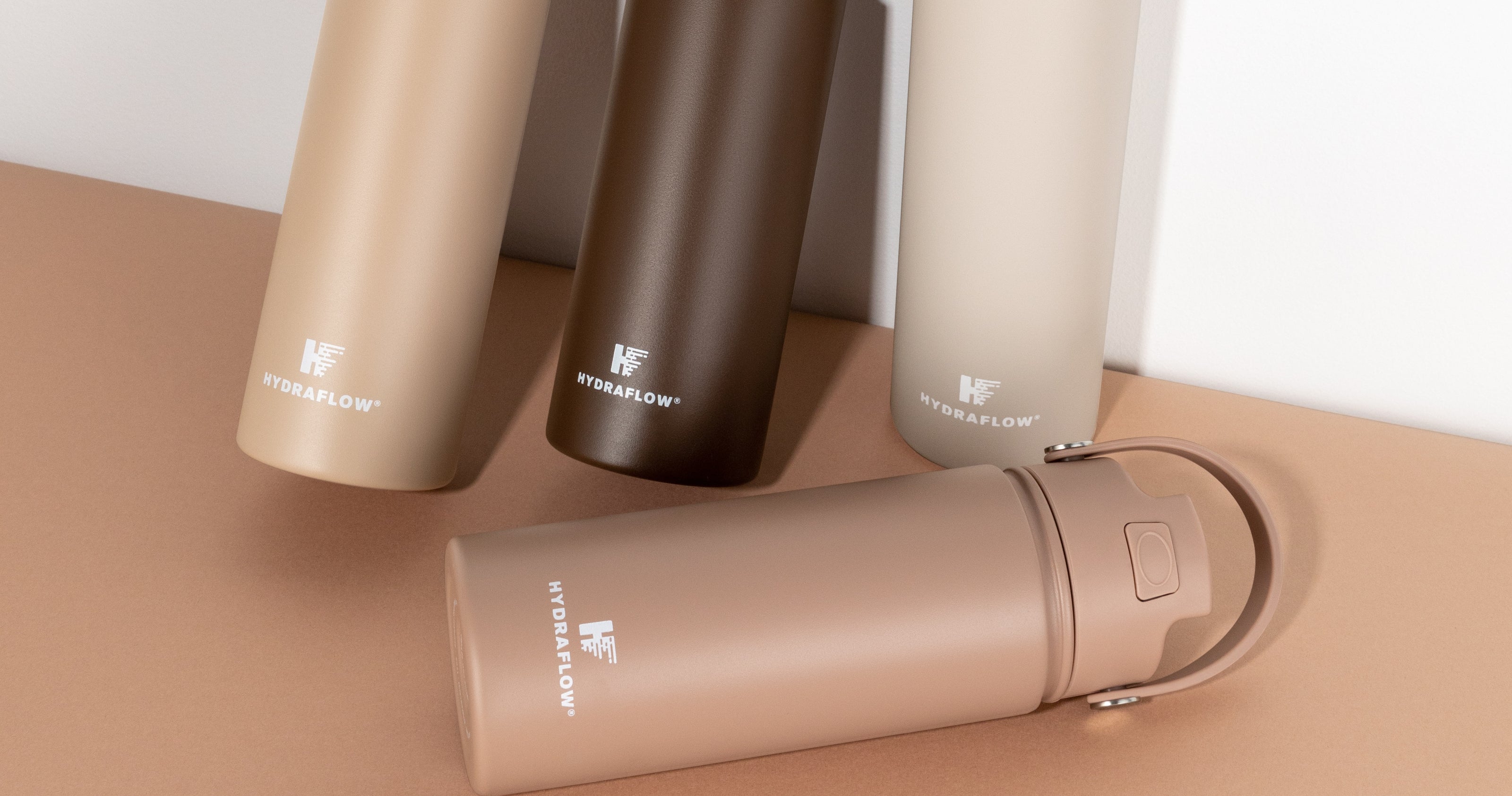 HYDRAFLOW | Stainless Steel Reusable Water Bottles